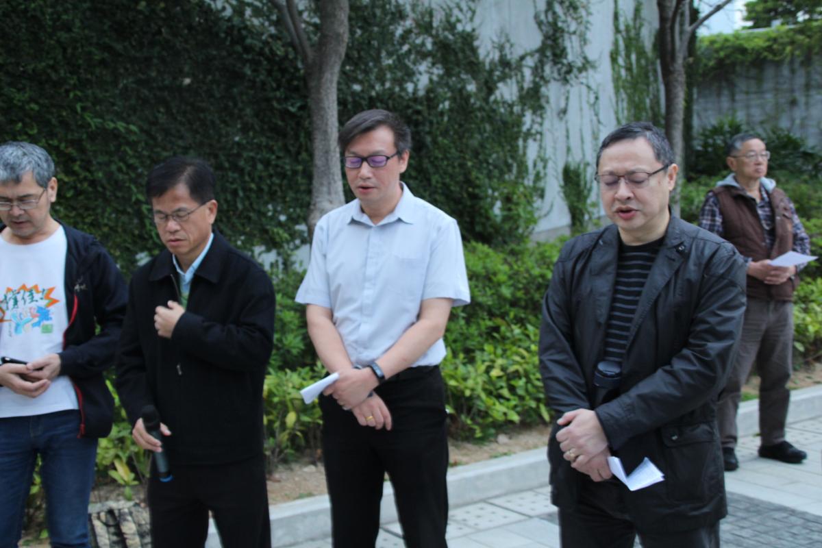 守護言論學術自由祈禱會 劉志雄：自由不可以分割